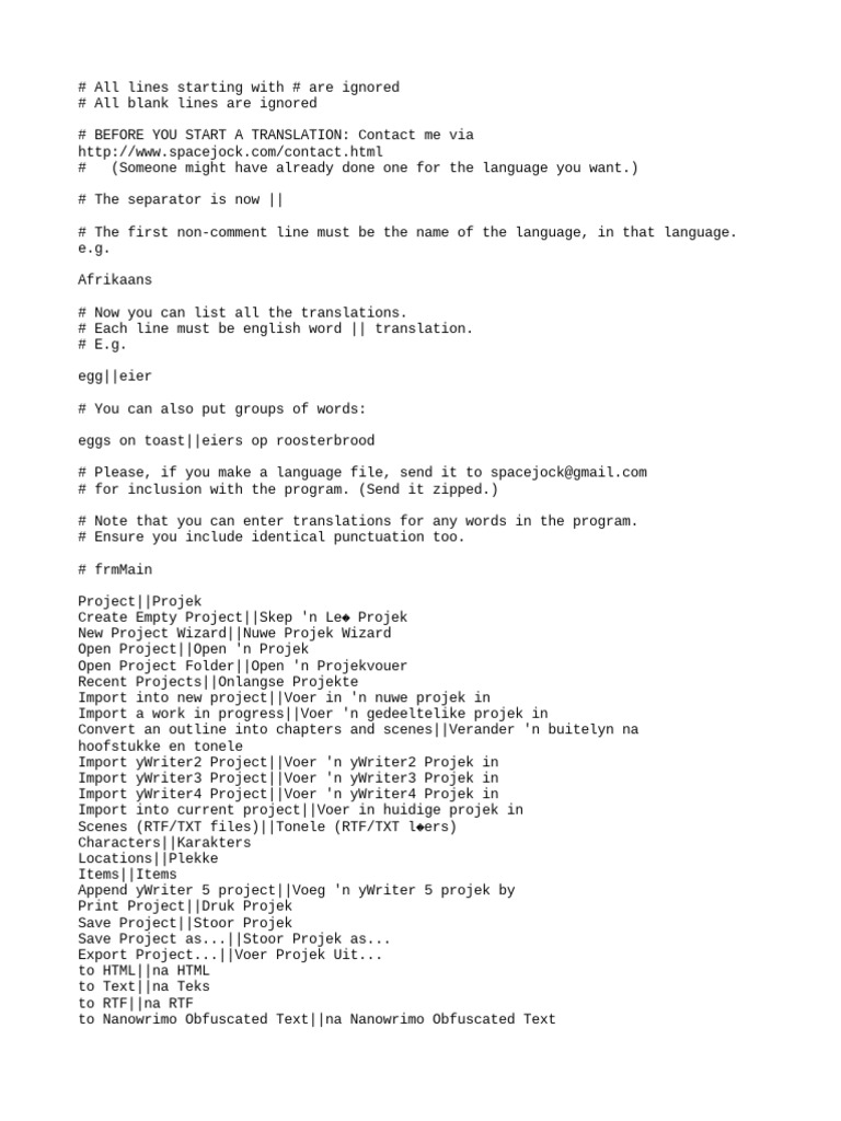 Afrikaans | PDF | Computer File | Backup