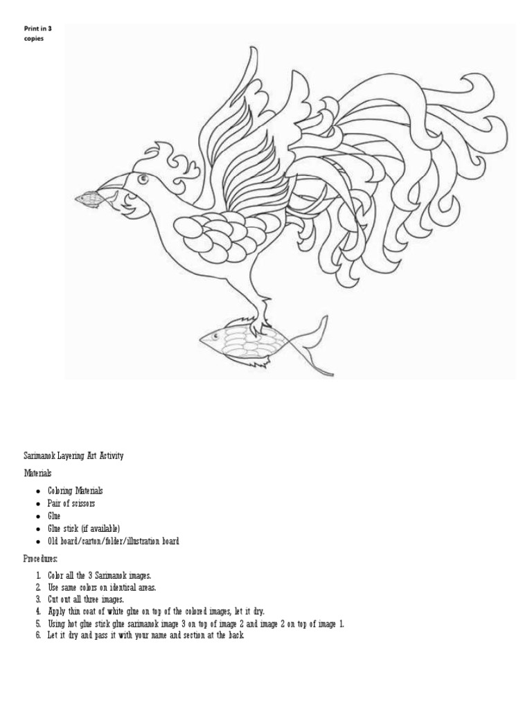 Sarimanok PDF | PDF