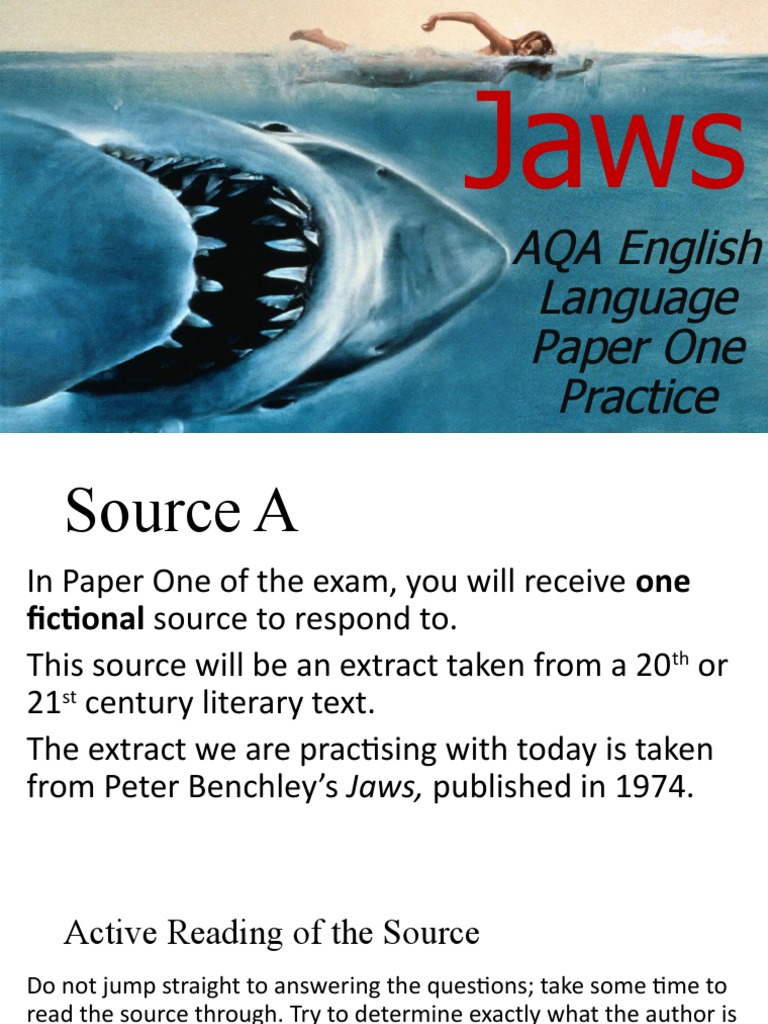 Jaws | PDF