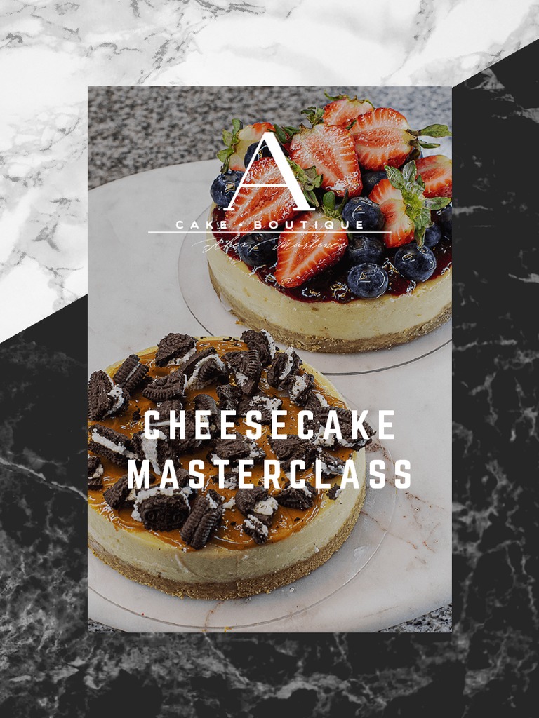 Cheesecake Masterclass | PDF