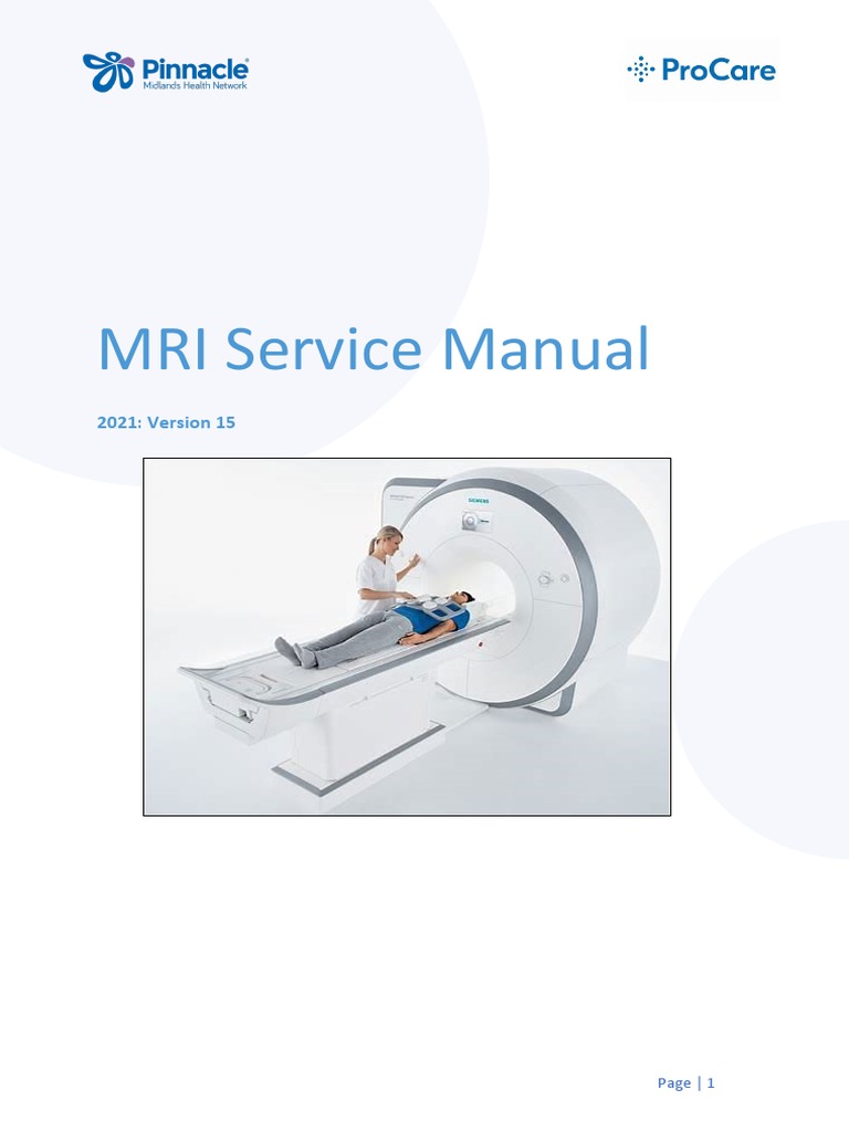 ACC GP MRI Service Handbook | PDF | Knee | Medicine