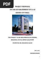 Project Proposal For 5 Star Hotel | PDF | Tourism | Internal Rate Of Return
