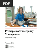 IS-230.e Overview: Emergency Management | PDF | Emergency Management ...