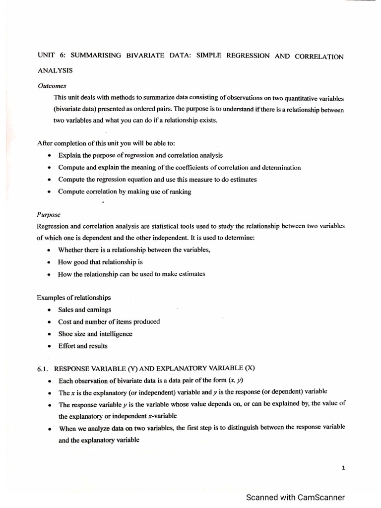 Unit 6 - Notes | PDF