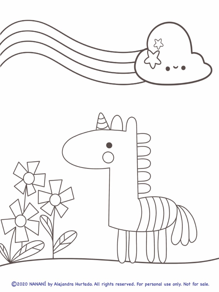 Coloring Page Pastel | PDF