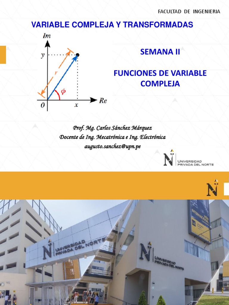 Funciones de Variable Compleja y Límites | PDF | Número complejo ...