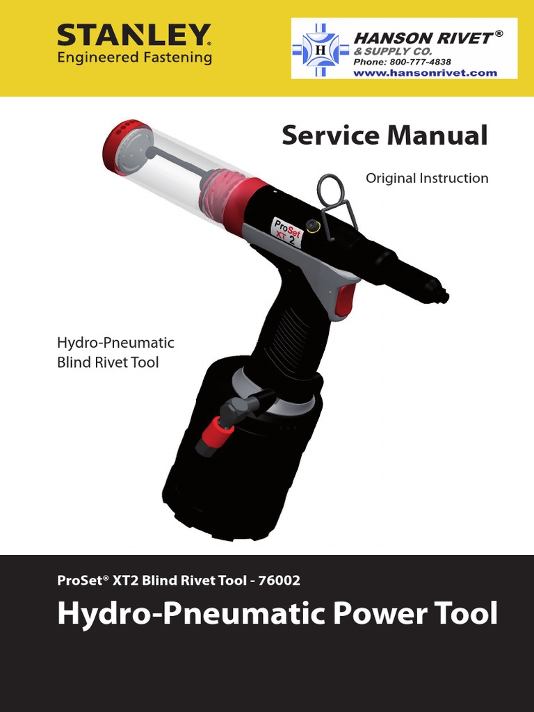 Proset XT2 Service Manual | PDF | Piston | Valve