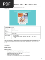 Soal Sumatif B.indo Kelas 1 Bab 3 Awas Kuman | PDF