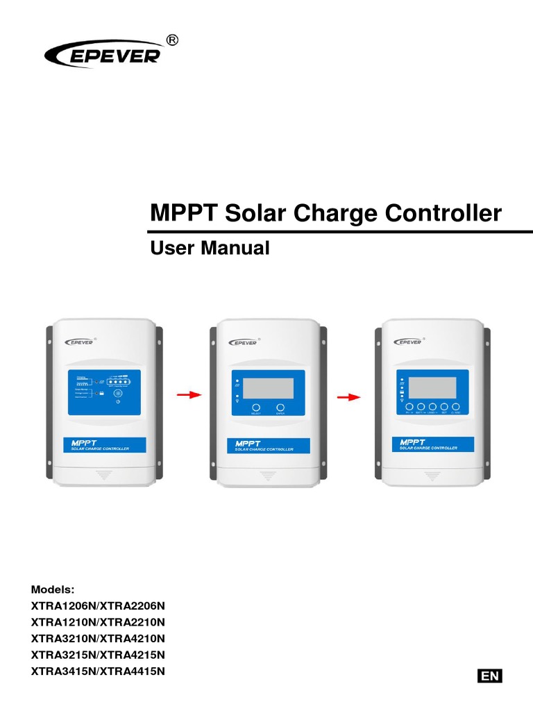 MPPT Solar Charge Controller: User Manual | PDF | Photovoltaics | Solar ...
