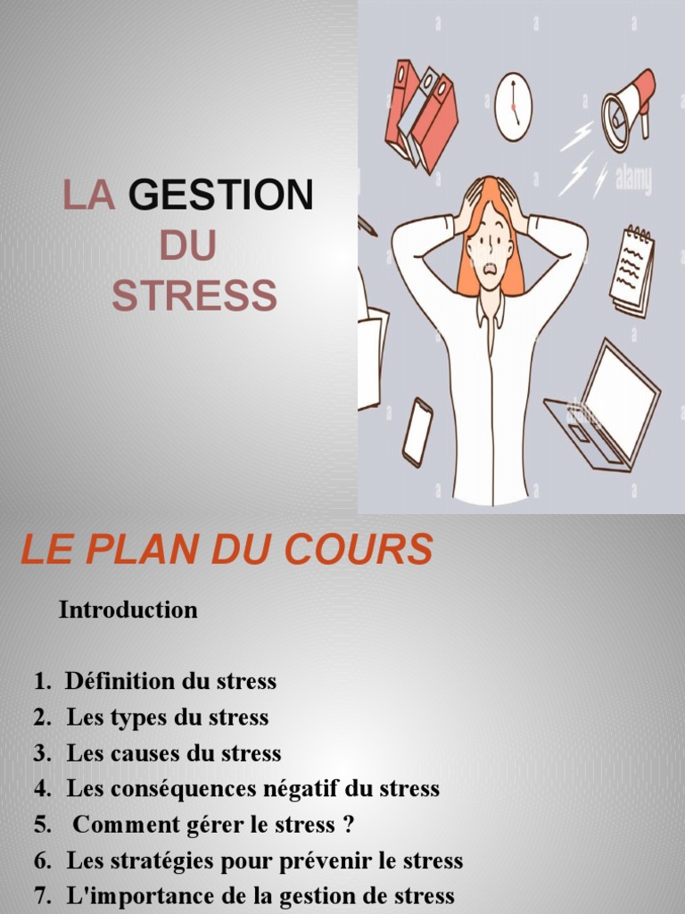 La Gestion Du Stress-1 | PDF | Stress (Biologie) | Sommeil