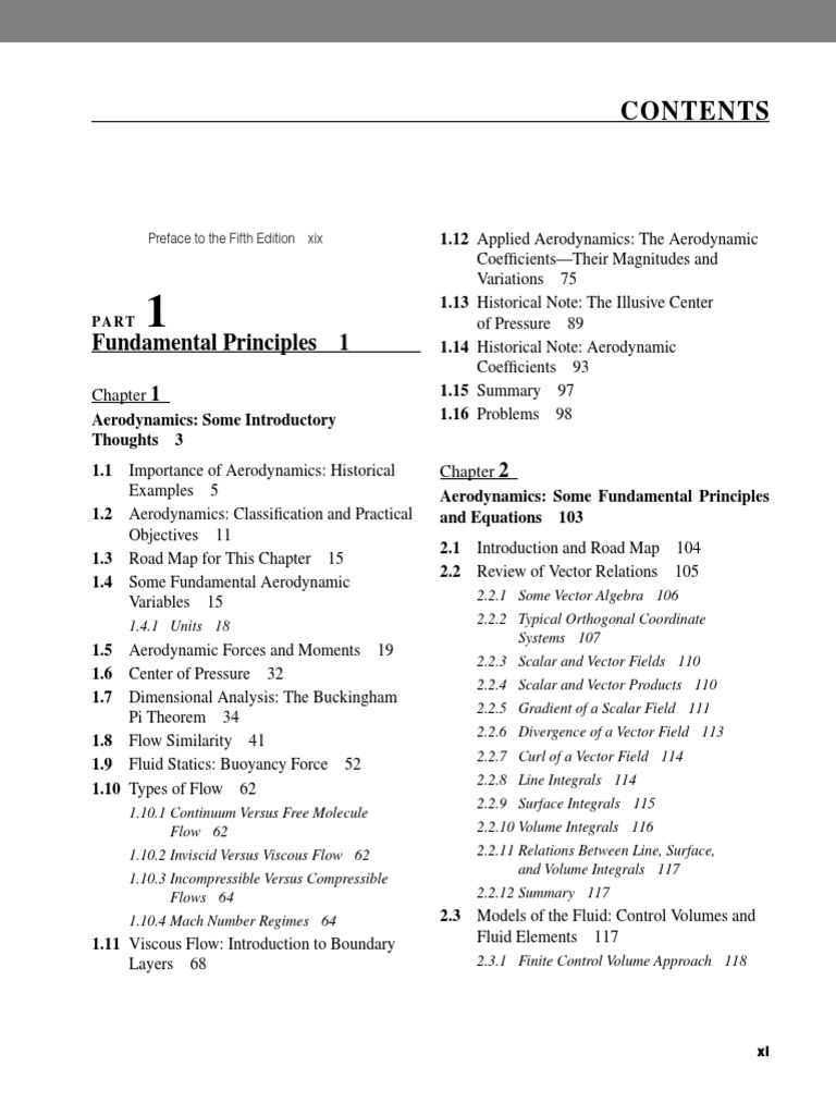 01 - Fundamentals of Aerodynamics - Anderson 12 | PDF | Aerodynamics | Fluid Dynamics