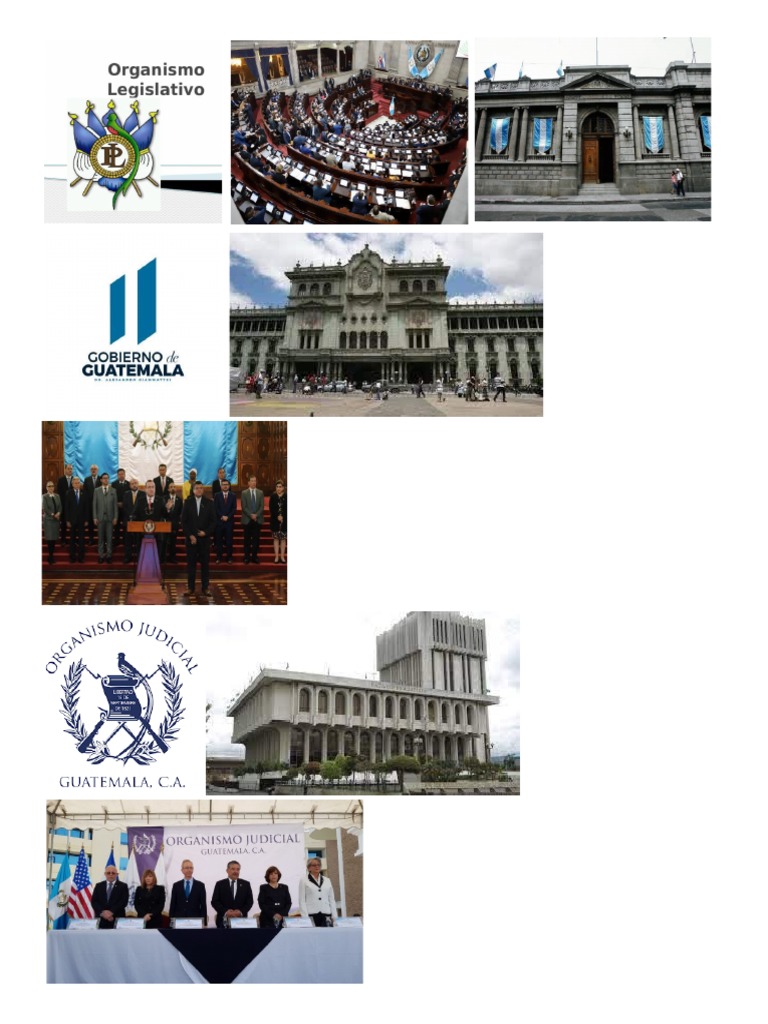 3 Poderes Del Estado de Guatemala | PDF