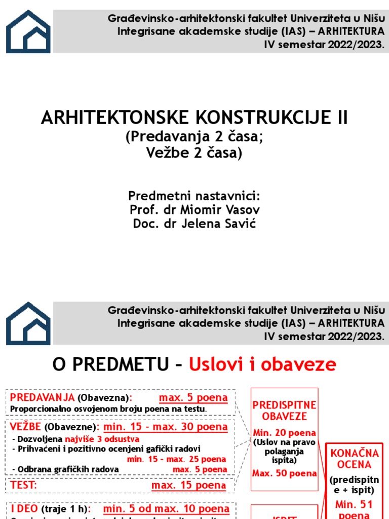Predavanje - RAVNI KROVOVI | PDF