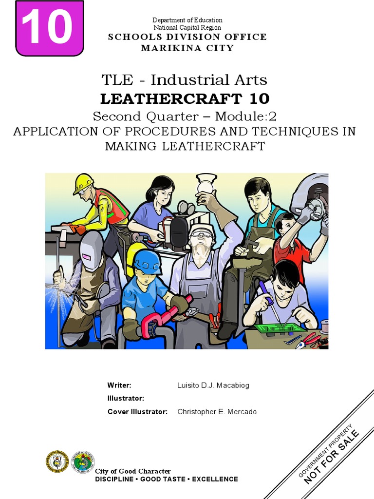 TLE - Industrial Arts: Leathercraft 10 | PDF | Cognition