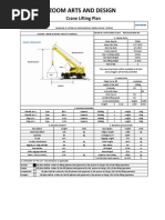 Rigging Plan Template | PDF | Crane (Machine)
