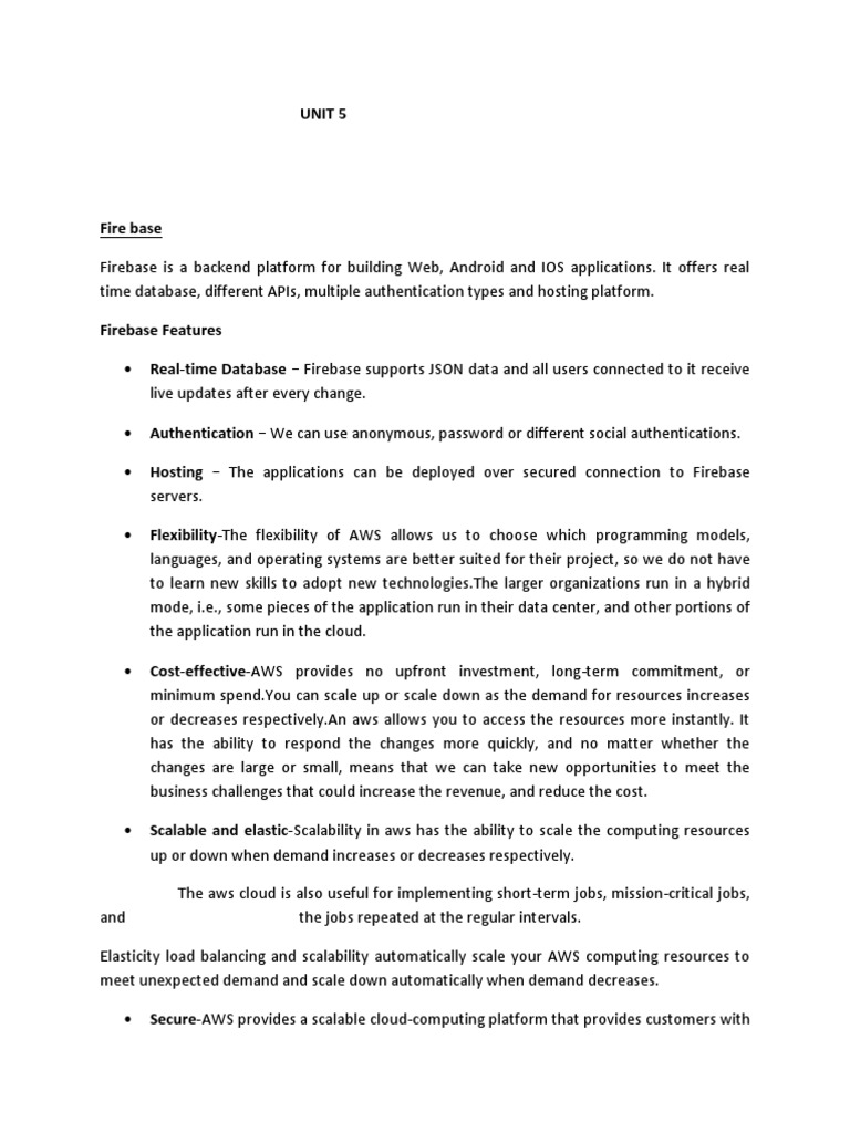 Dbms Module 5 | PDF | No Sql | Cloud Computing