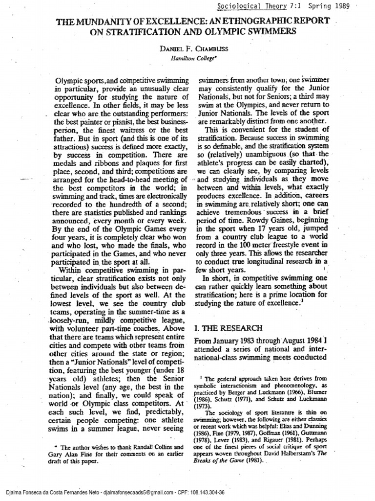 The Mundanity of Excellence | PDF