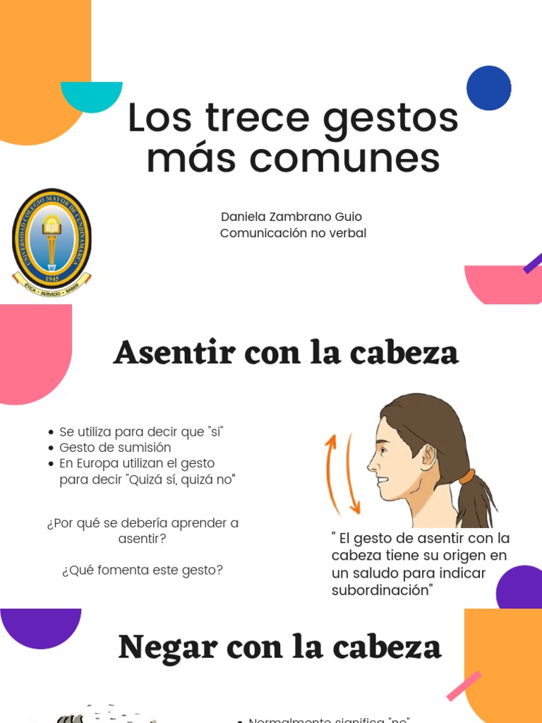 GESTOS COMUNES | PDF