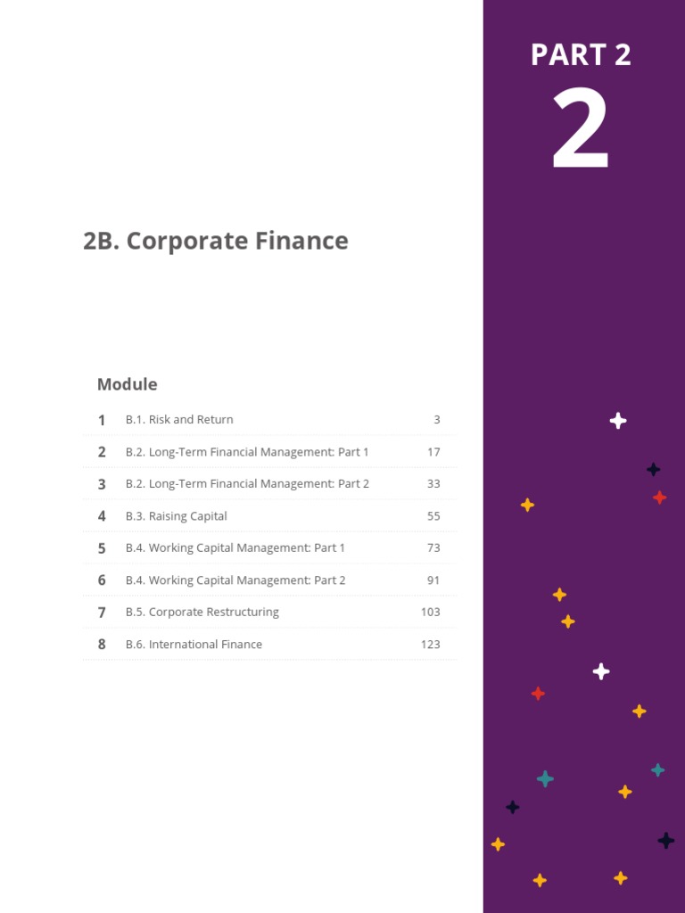 2B. Corporate Finance: Part 2 Unit 2 | Download Free PDF | Bonds ...