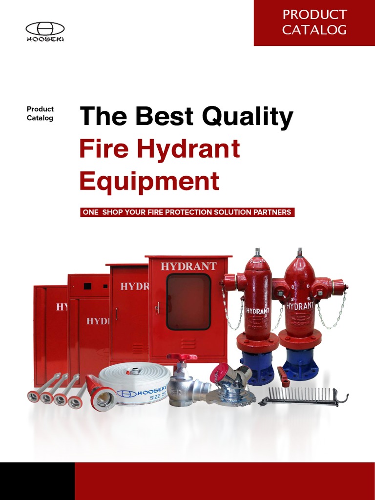 Product Catalog Fire Hydrant Hooseki | PDF | Manufactured Goods | Materials