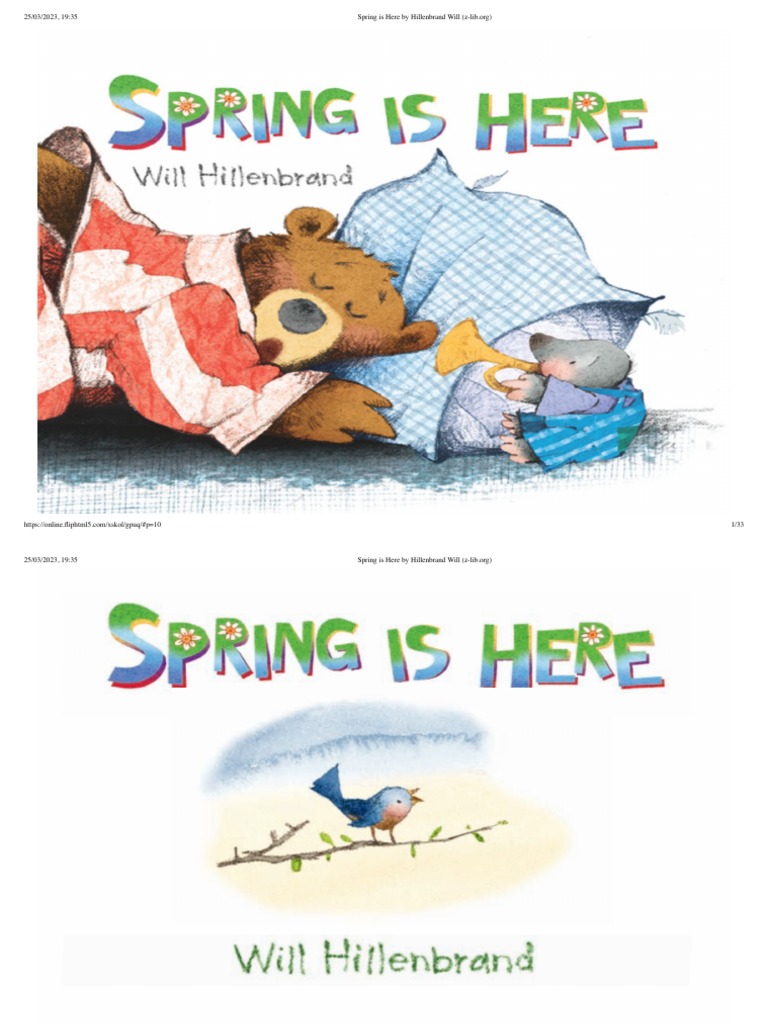 Spring Is Here by Hillenbrand Will | PDF