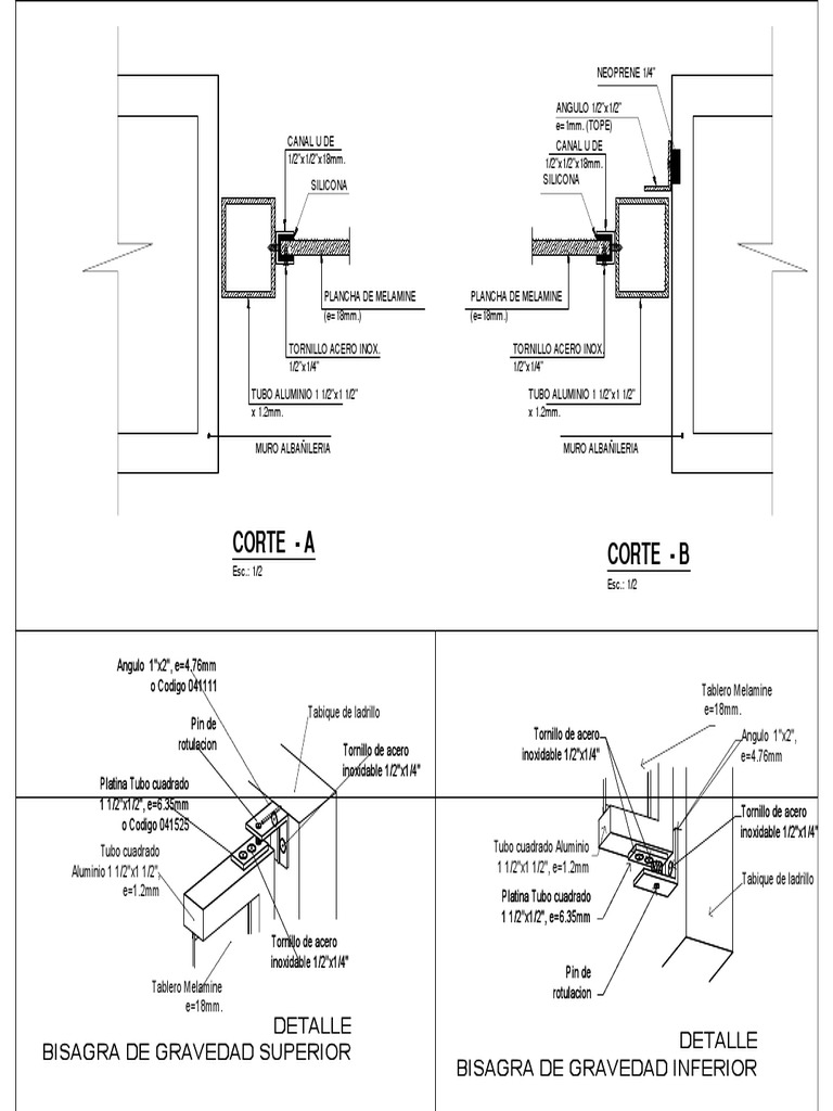 Cubiculo 1 | PDF | Ingeniería de Edificación | Componentes