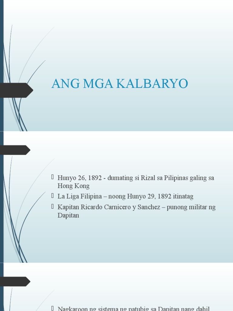 Ang Mga Kalbaryo | PDF Ang Mga Kalbaryo | PDF
