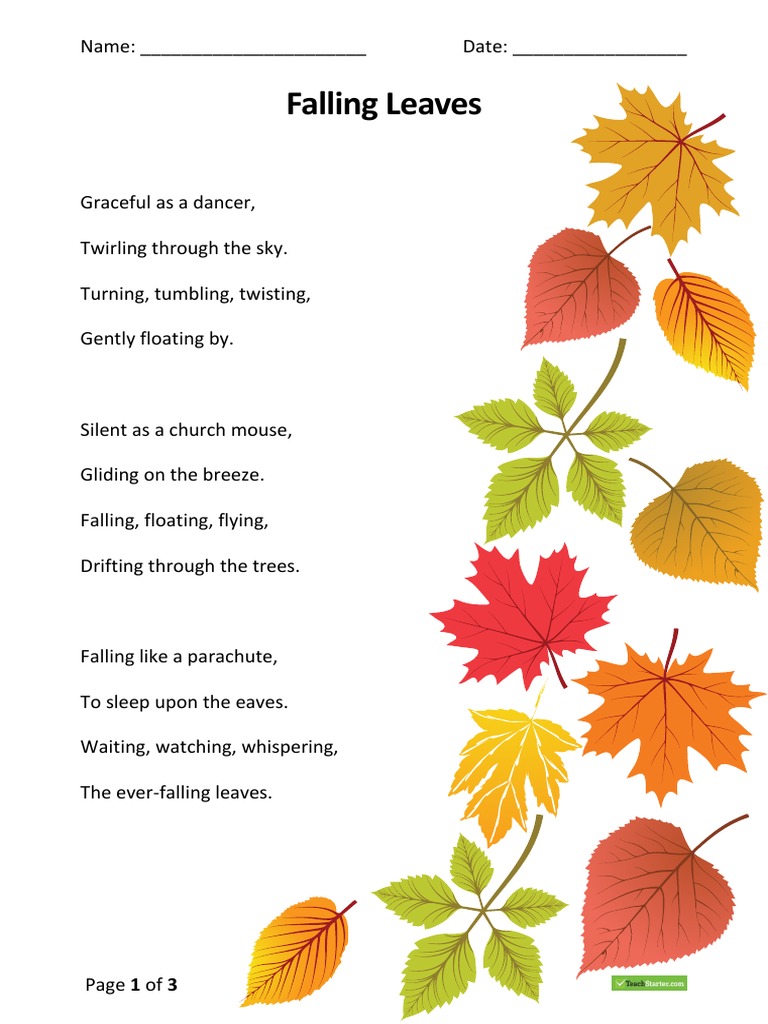 Falling Leaves | PDF