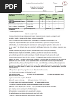 Prueba Sustantivos | PDF