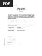 Certificado Bbva | PDF