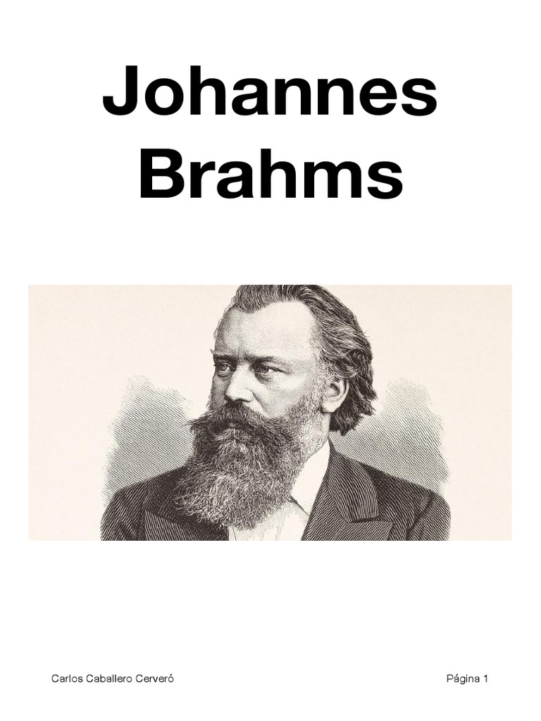 Johannes Brahms | PDF | Johannes Brahms | Musica romantica