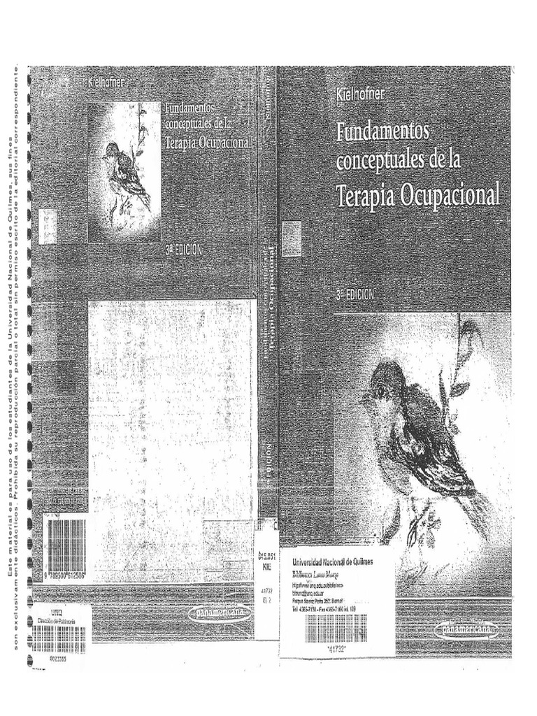 Kielhofner | PDF | Terapia ocupacional | Paradigma