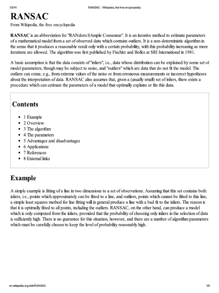 Ransac Pdf