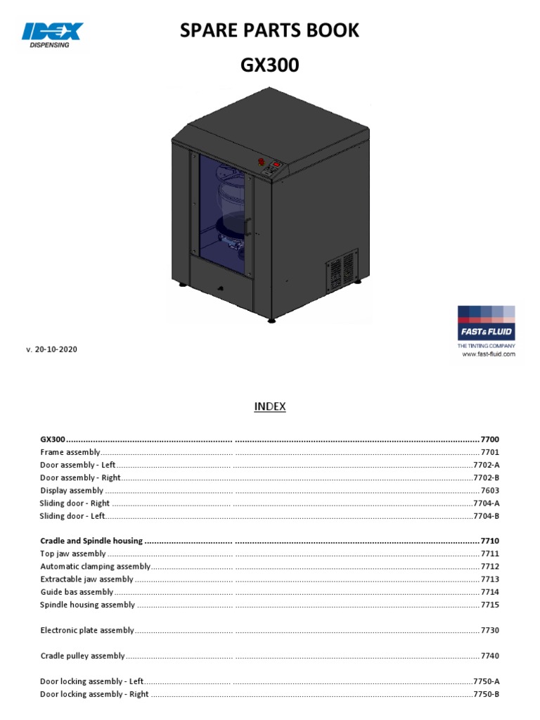 Katalog Mesin GX300 | PDF | Vehicles | Components