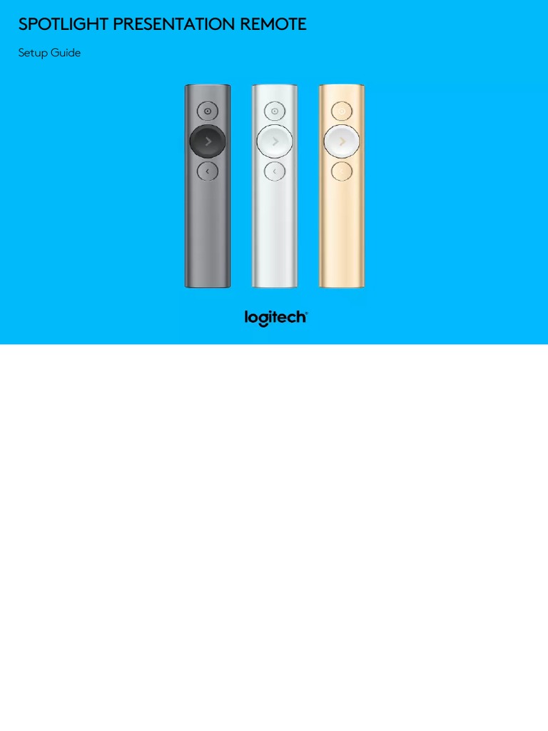 Remote Spotlight Setup Guide | PDF | Computers