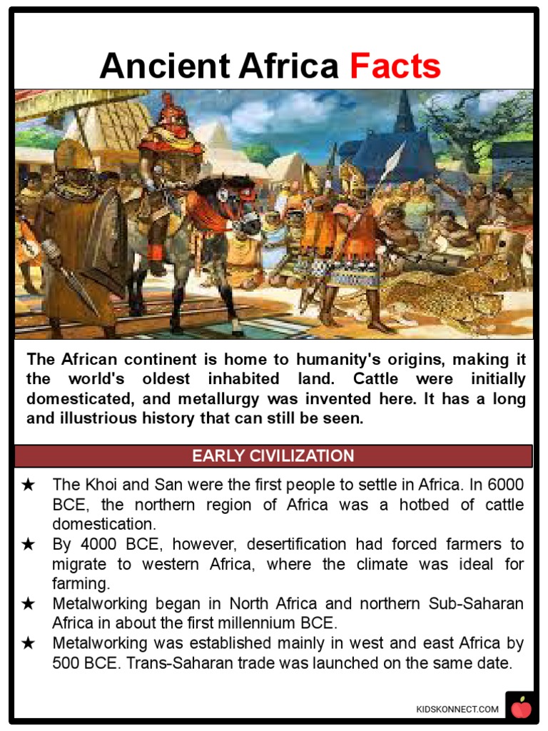 Ancient Africa: Cradle of Civilization | PDF | Africa | North Africa