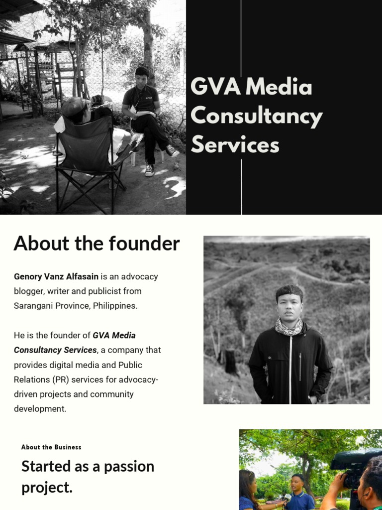 GVA Media Consultancy Services Overview | PDF