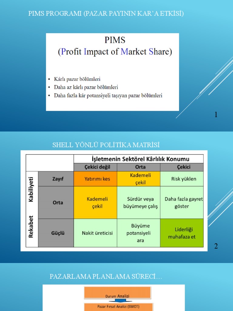 Pazarlama Ilkeleri Pazar Payı Kara Etkisi | PDF