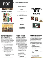 Proyectos de Nación: Monárquico e Imperial | PDF | México | Gobierno