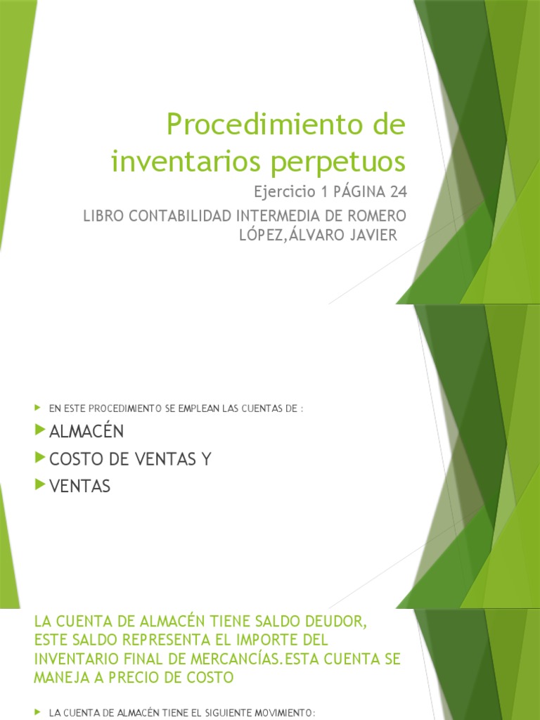 Inventarios Perpetuos | PDF | Inventario | Economias