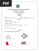 CBSE Class 3 Mathematics Worksheet (56) - Fractions | PDF | Encodings ...