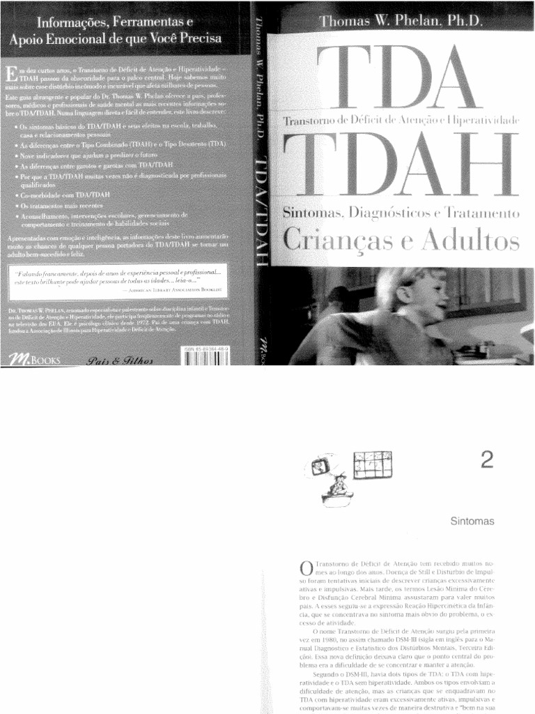 Texto 11 Phelan TDA TDAH Capitulo 2 | PDF