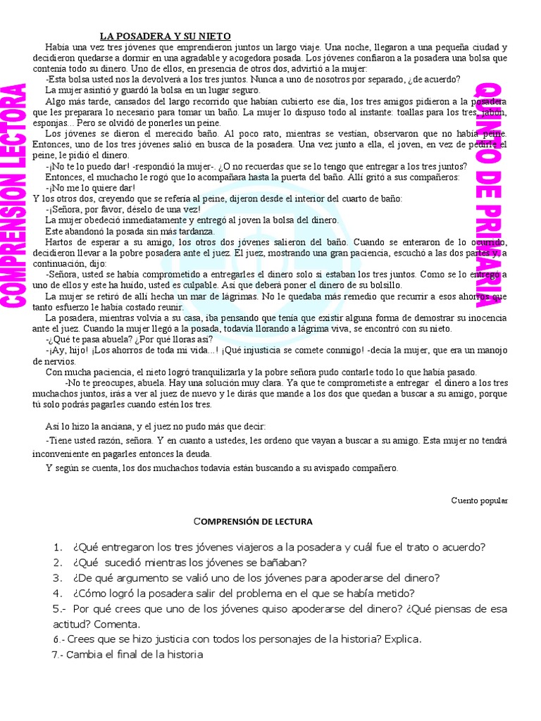 Lectura 5to y 6to 2 | PDF