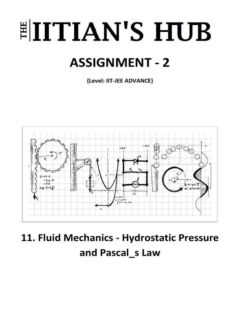 Assignment 2- Hydrostatic Pressure and Pascal_s Law | PDF | Pressure | Liquids