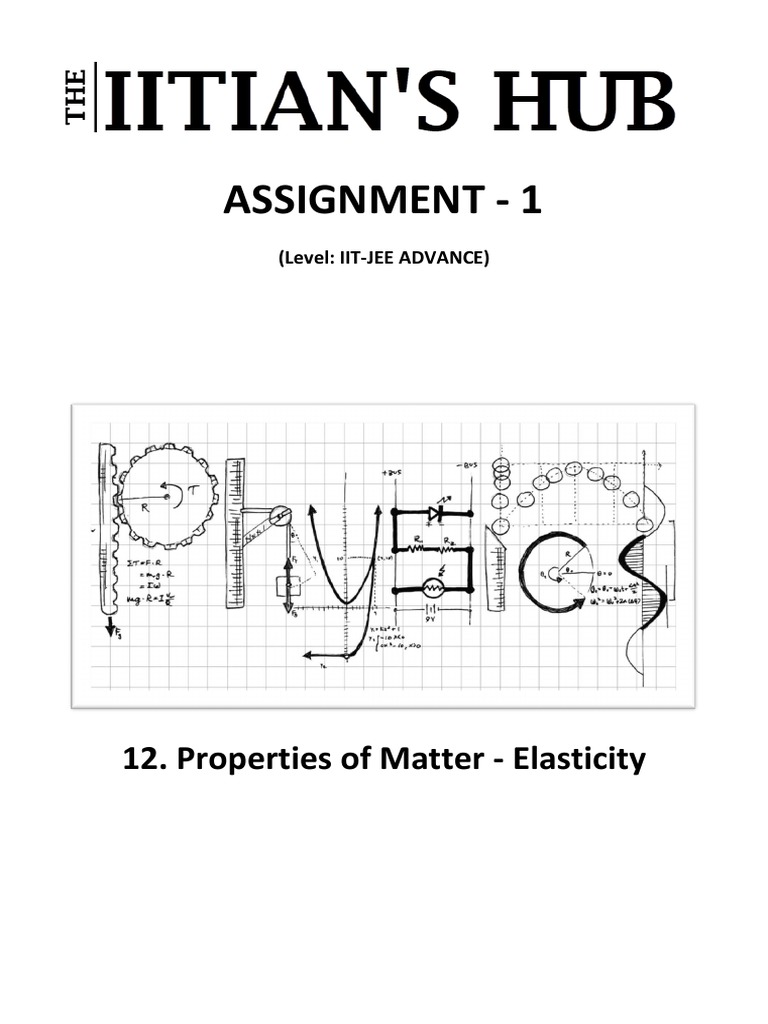 Assignment 1 - Elasticity | PDF | Stress (Mechanics) | Elasticity (Physics)