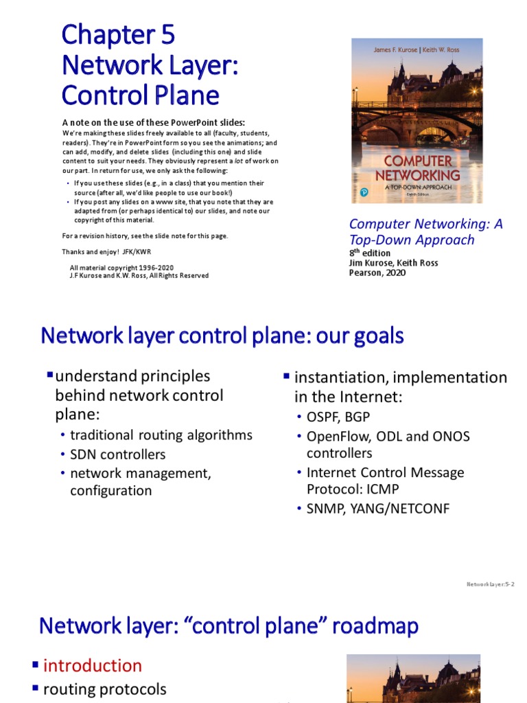 Network Layer - Control Plane | PDF | Routing | Computer Network