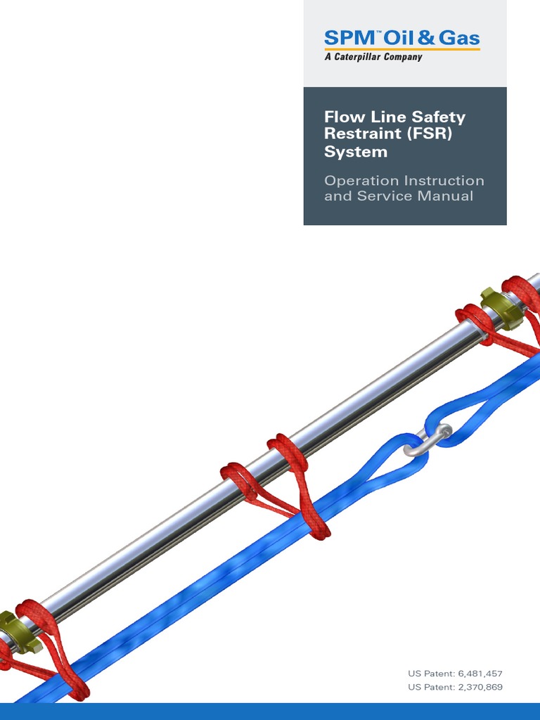 Flow Line Safety Restraint (FSR) System | PDF | Radio Frequency ...