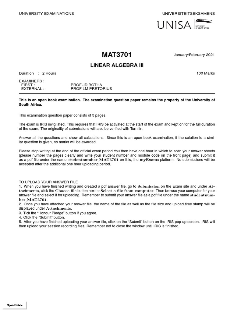 Linear Algebra Iii | PDF | Eigenvalues And Eigenvectors | Linear Map