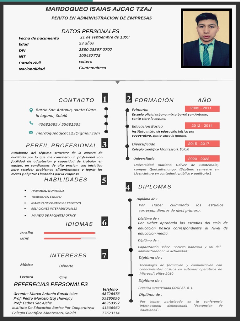 Mi Curriculum Vitae | PDF