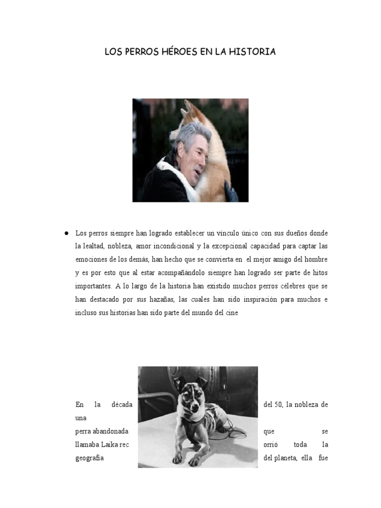 Los Perros en La Historia | PDF